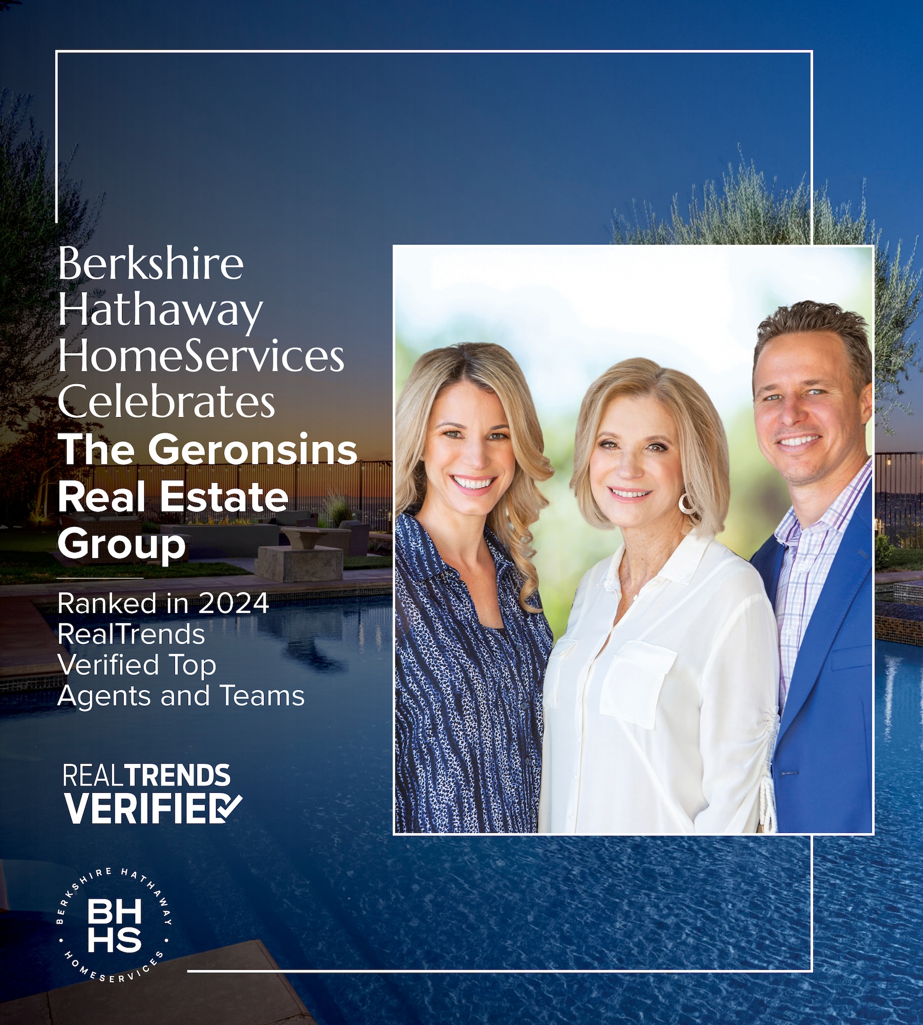 Ranked in 2024 RealTrends Verified Top Agents! - The Geronsins Real Estate Group